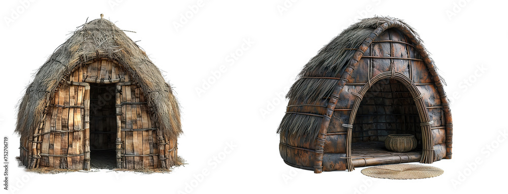 Aboriginal hut - residence of tribes and ethnic minorities in the ...