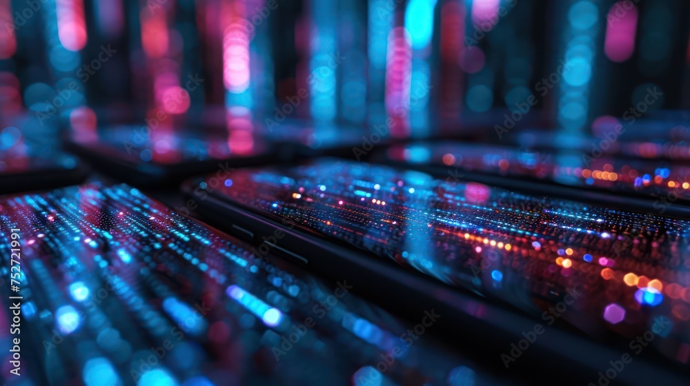 the importance of data encryption in mobile devices with an image of ...