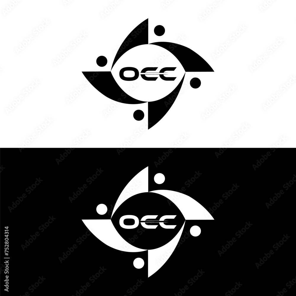 OCC logo. O C C design. White OCC letter. OCC, O C C letter logo design ...