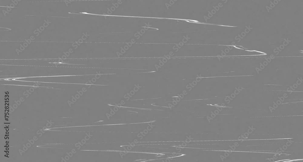 Retro TV screen flicker effect. Screen distortion and error, weak ...