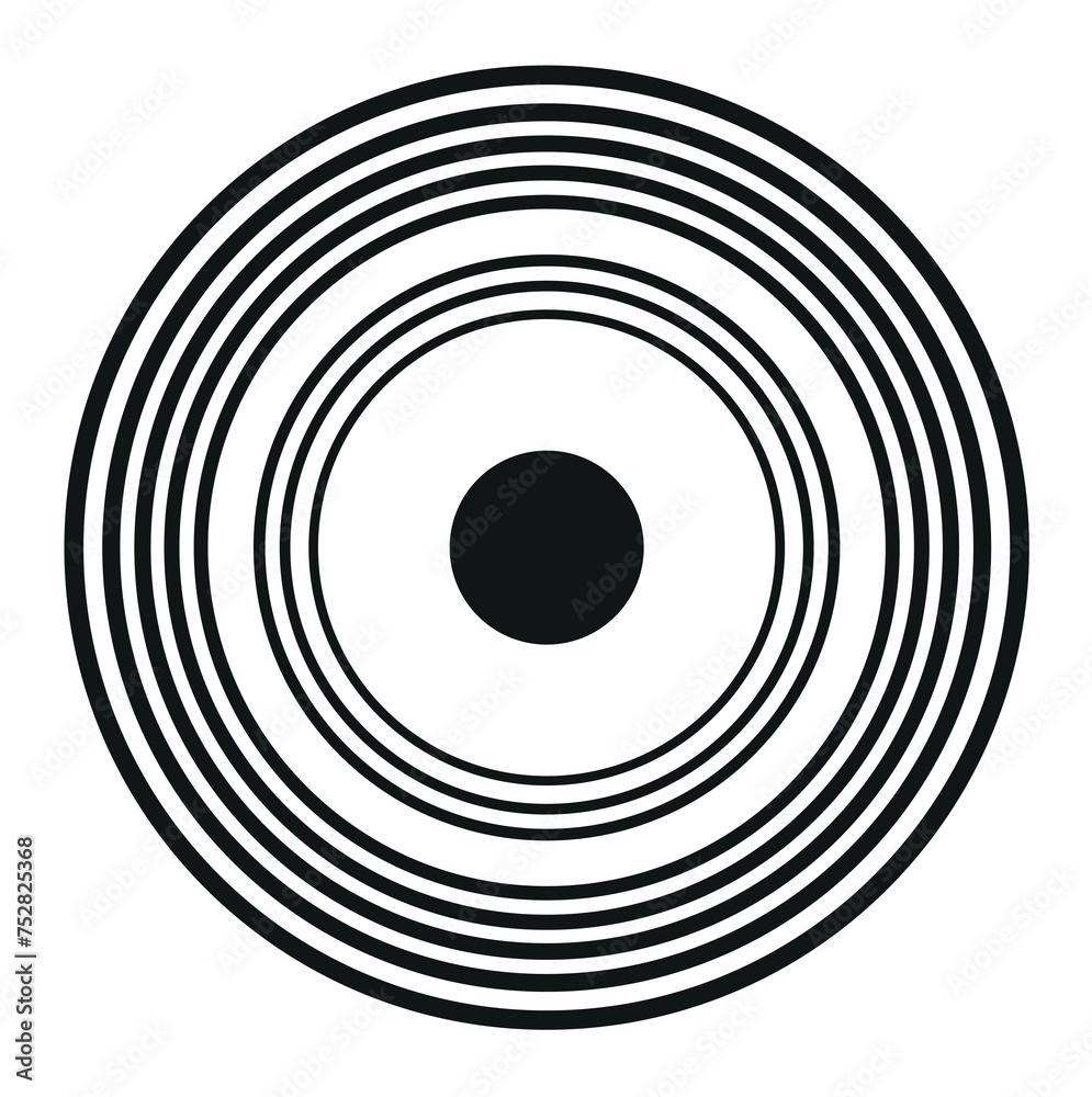 Super set of circles lines sketch hand drawn. Doodle circles for design ...
