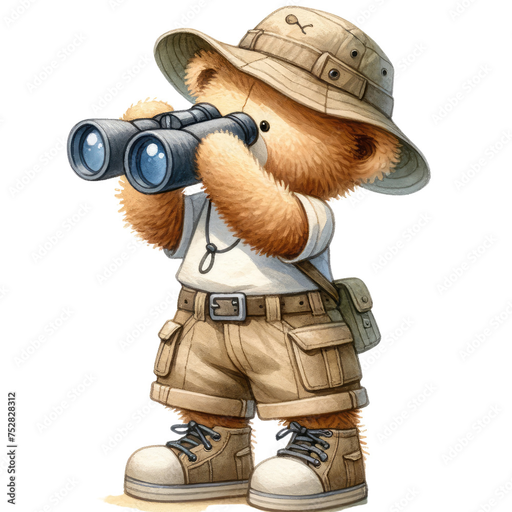 Teddy Bear Camper Adventure | Cute Toy Camping in Nature Miniature ...