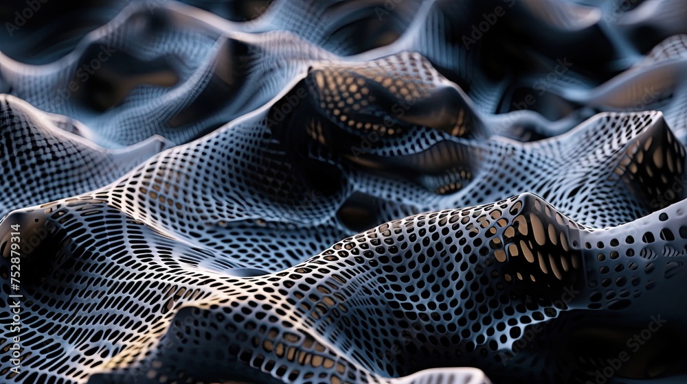 Abstract background with holes. Anti design, trypophobia, Contemporary ...