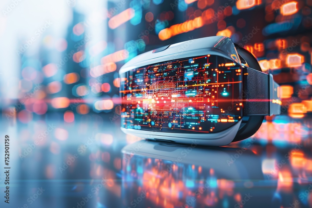VR Digital Transformation Technologies Mixed Virtual Reality Goggles ...