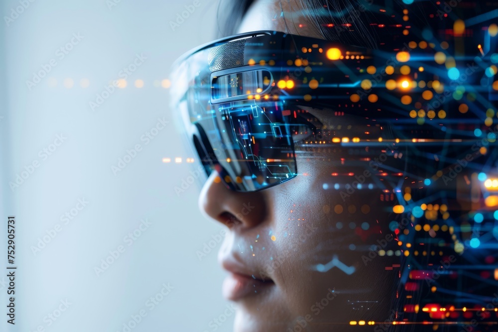 VR Digital Transformation Challenges Mixed Virtual Reality Goggles for ...