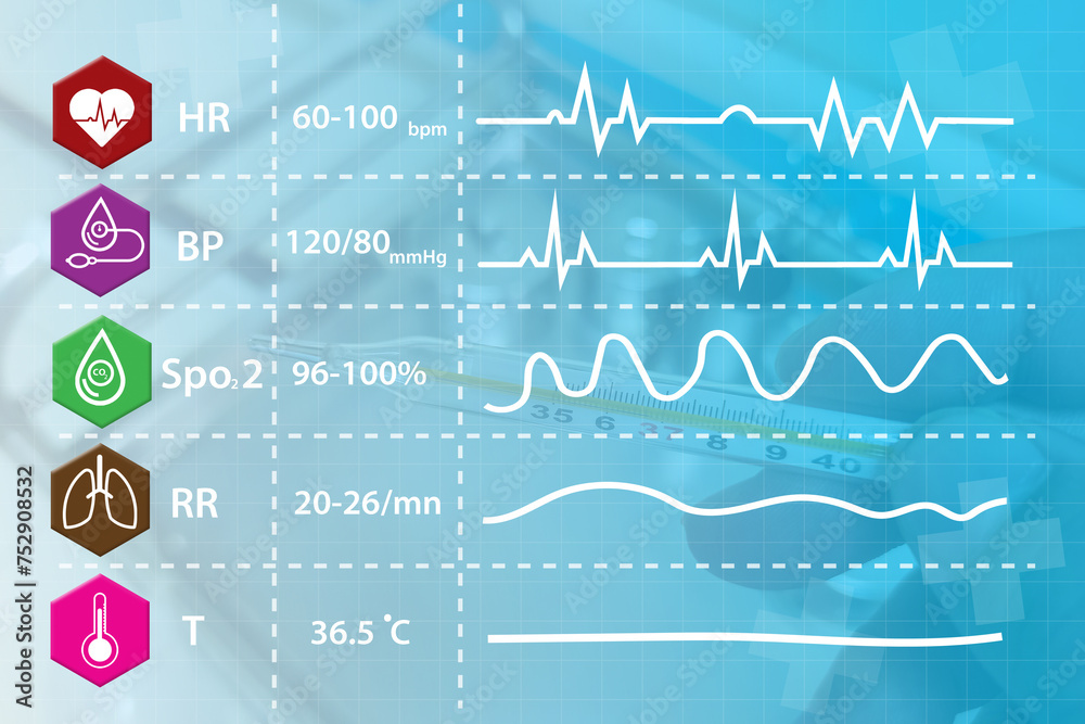 pulse line,pulse line icon vital signs, 5 basic medical vital signs ...