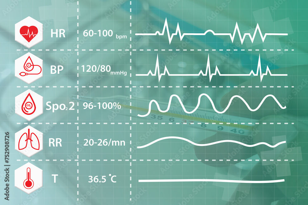 pulse line,pulse line icon vital signs, 5 basic medical vital signs ... pulse line,pulse line icon vital signs, 5 basic medical vital signs ...