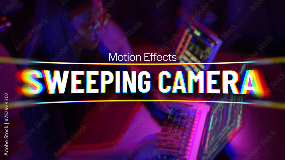 Sweeping Camera Motion Effects | Drag and Drop Style Stock Template ...