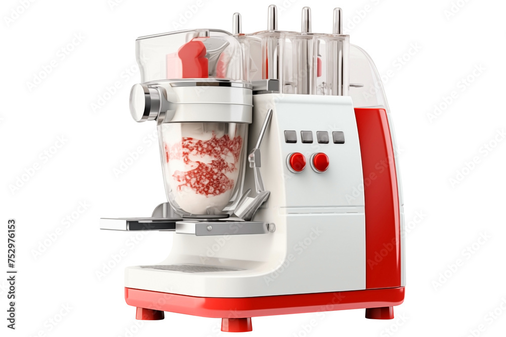 ice cream machine PNG isolated on white and transparent background ...