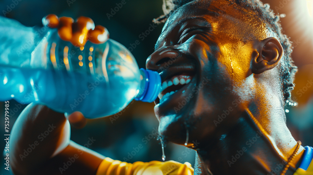 Ultra realistic close-up photography of famous soccer player vinicius ...