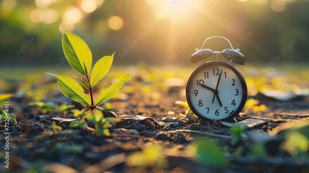 time for change, concept of new life changing and improvement Stock ...