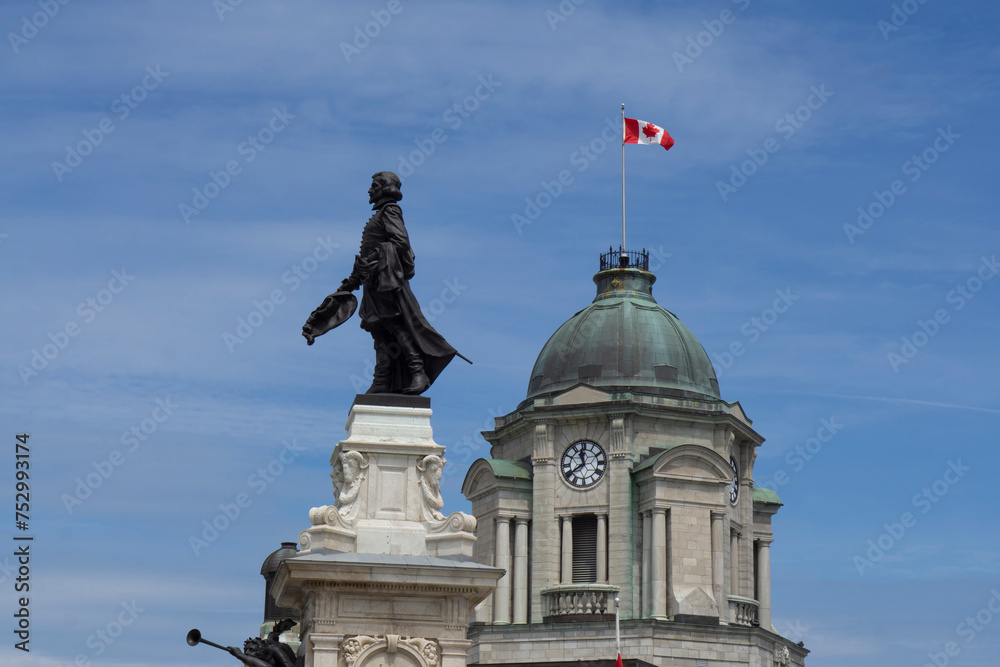 10.06.2023, Quebec, Canada. Monuments in Quebec city. The Parliament ...