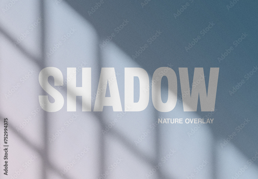 Realistic Window Shadow Overlay Photo Effect Mockup With Generative AI ...