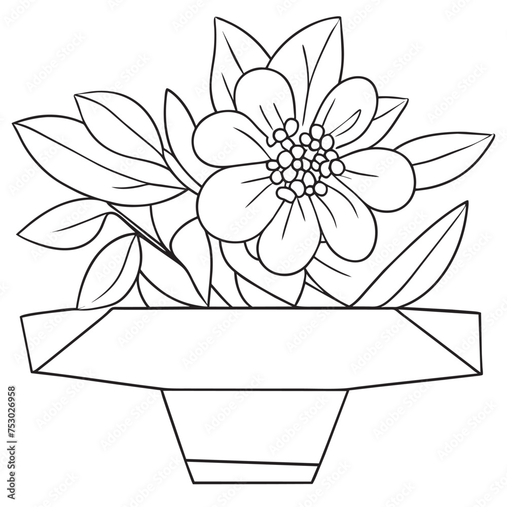 52 stunning flower coloring pages for kids and adults opens a new tab ...