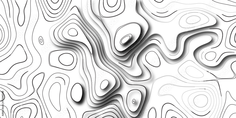 Modern 3d render, abstract white paper background. abstract blank ...