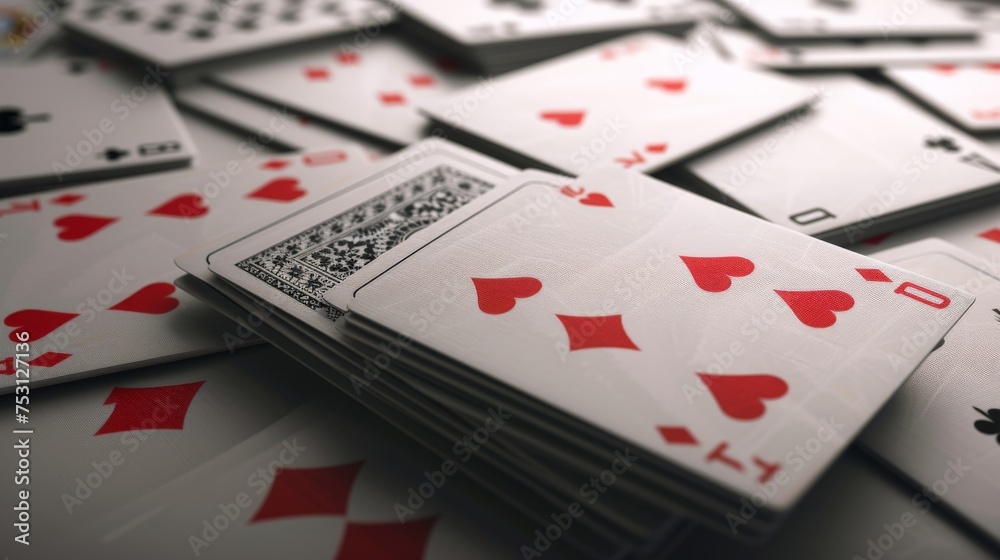 Deck of playing card, each representing a fundamental principle. Some ...