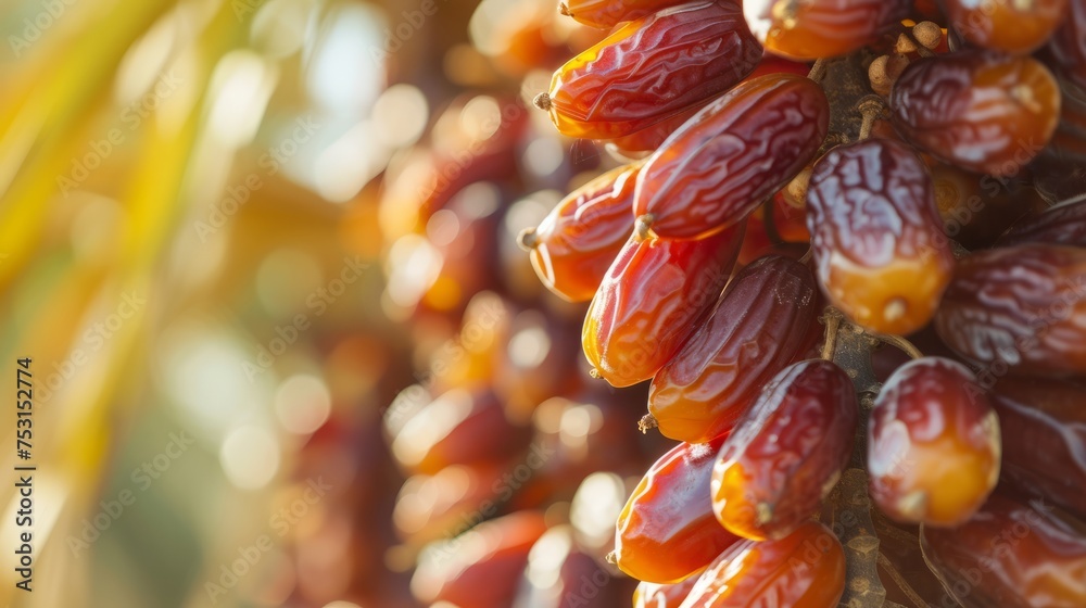 Growing date fruit harvest and producing vegetables cultivation ...