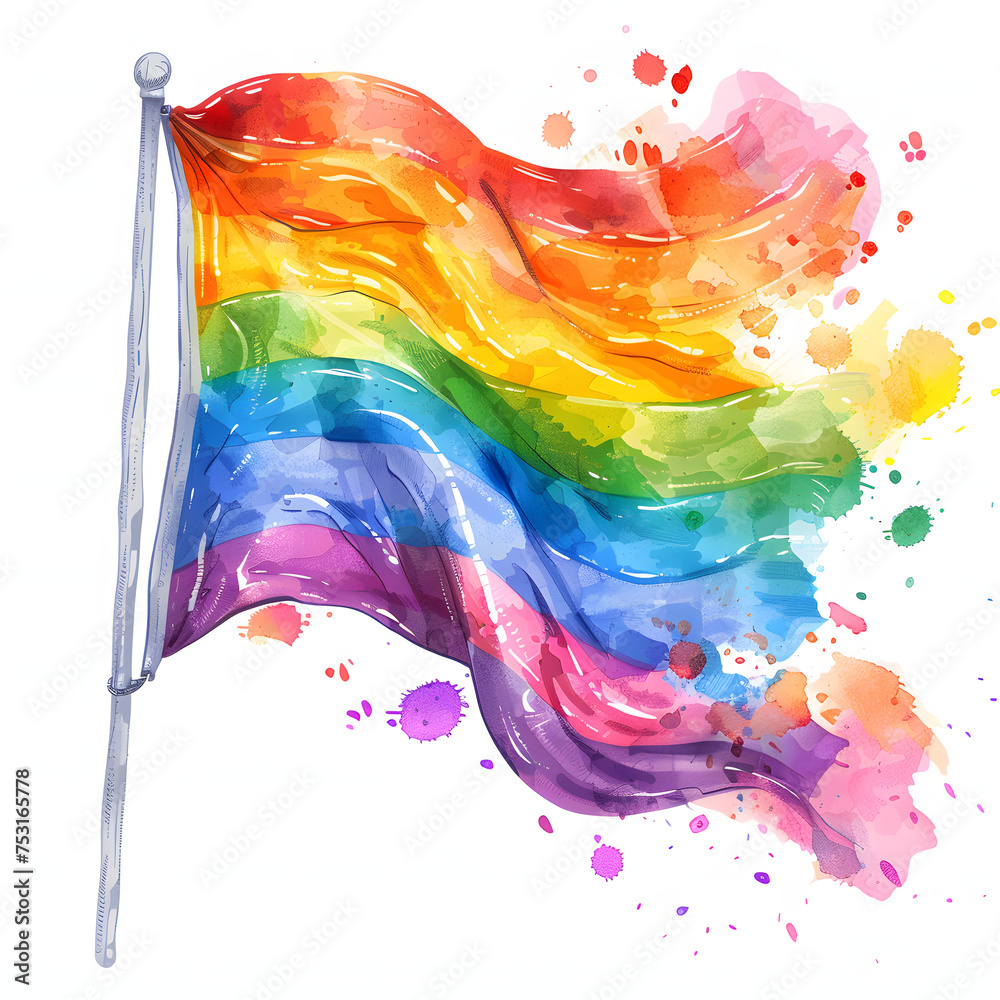 beautiful pride illustration, Inclusive signs, decorate for pride ...