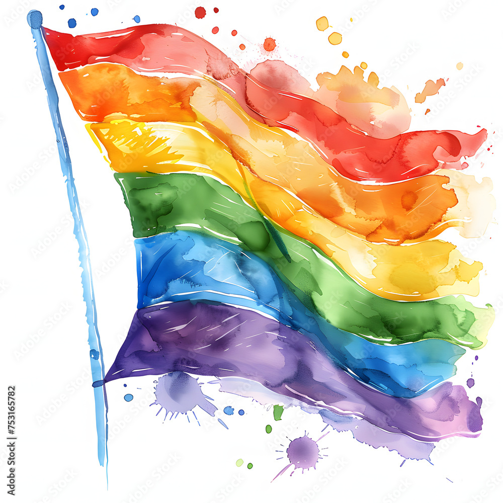 beautiful pride illustration, Inclusive signs, decorate for pride ...
