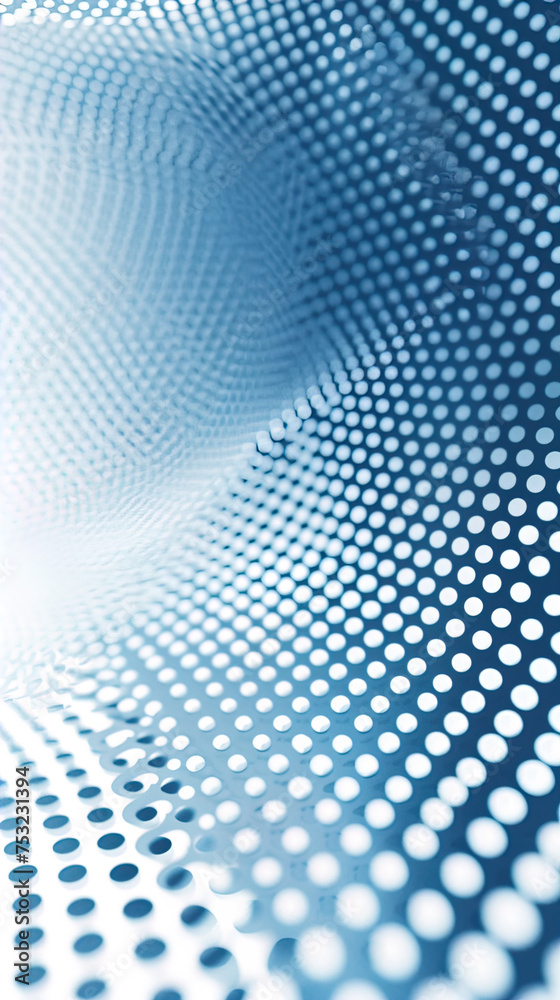 White blue background, light blue dot background, from dense to diffuse ...