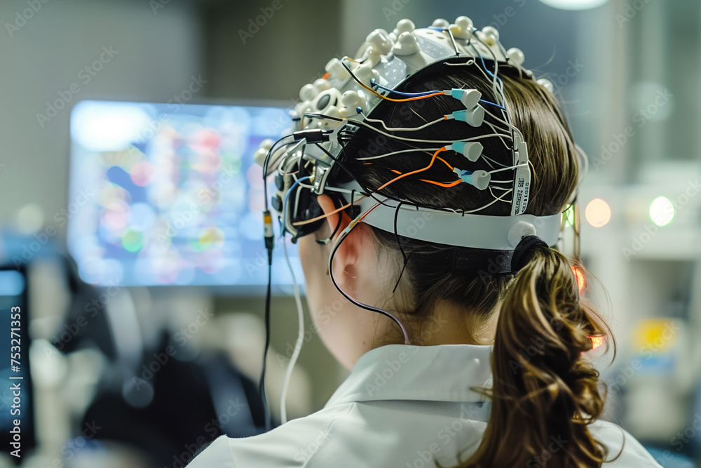 Scientists conduct experiments with EEG caps, exploring neurofeedback ...