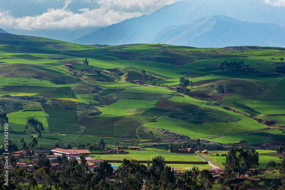 The Sacred Valley of the Incas, also known as the Urubamba Valley, is a ...