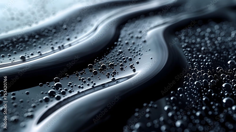Dark and Brooding Water Droplets, To provide a high-quality, artistic ...