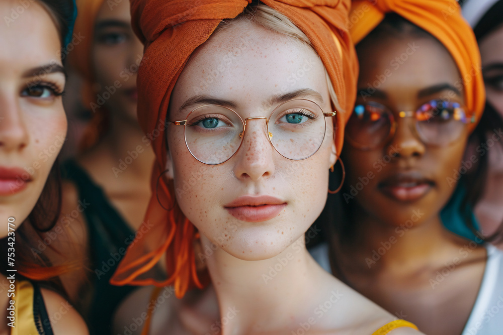 Global event gathering of women from different cultural backgrounds ...