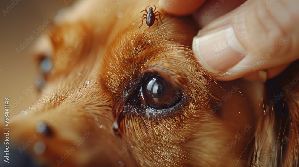 Treatment Dogs Ticks Fleas Concept, Desktop Wallpaper Backgrounds ...