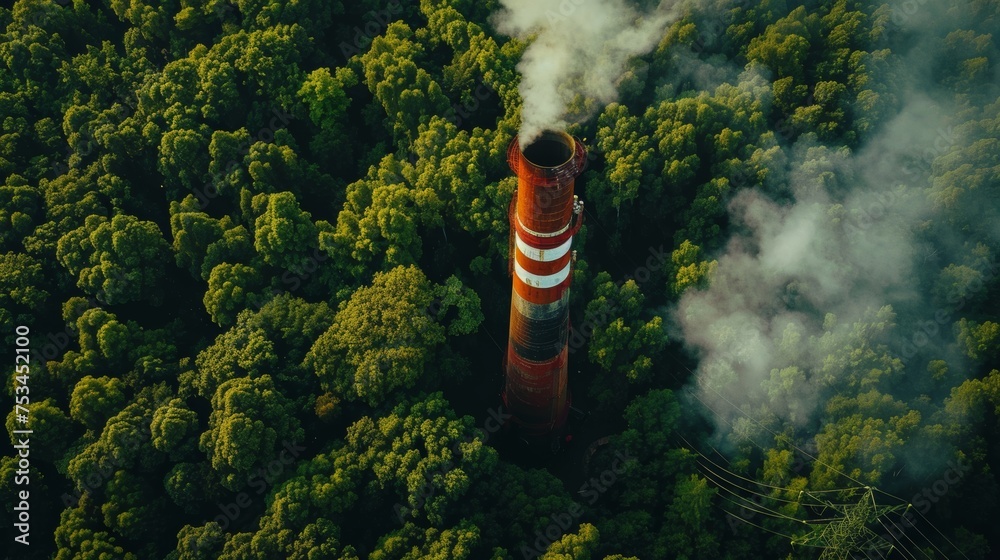 Zdjęcie Stock: crucial role forests play in mitigating climate change ...