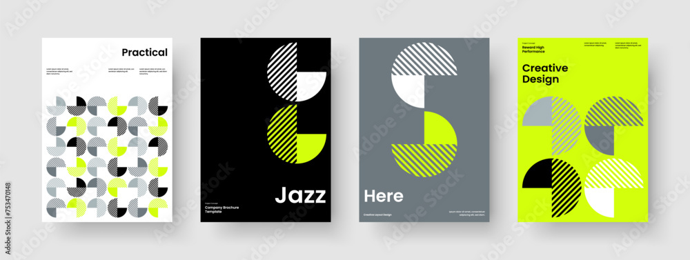 Abstract Brochure Design. Modern Report Template. Creative Book Cover ...