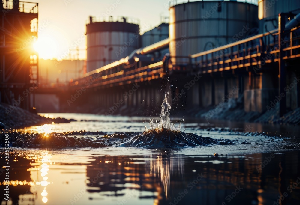 Industrial wastewater pollution poses significant environmental ...
