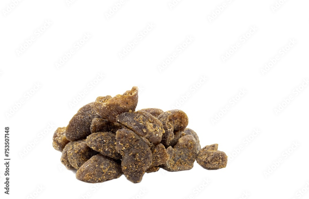 Indian Gooseberry Candy or Amla Candy Isolated on White Background with ...