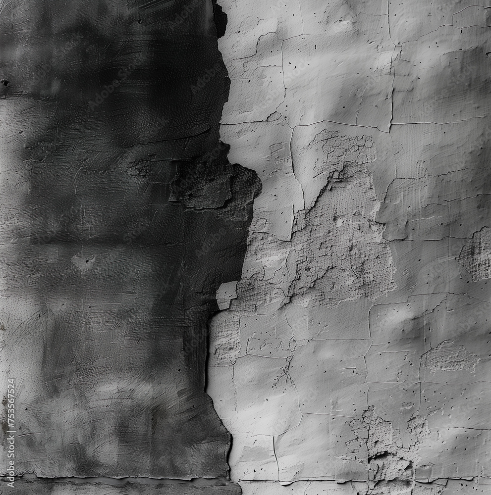 ai generated wall, badly plastered wall, detail high res photo of old ...