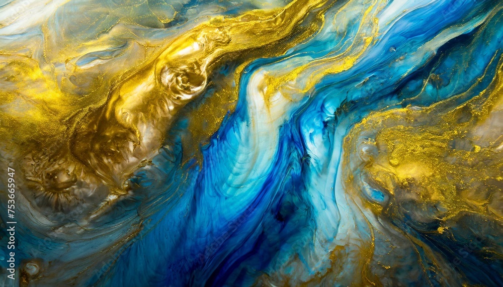 Texture color abstract background pattern art paint liquid blue effect ...