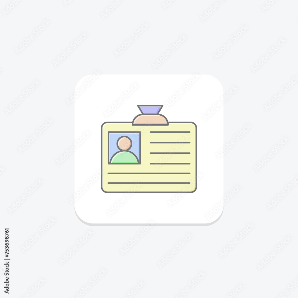 User Onboarding icon, onboarding, guide, ui, ux lineal color icon ...