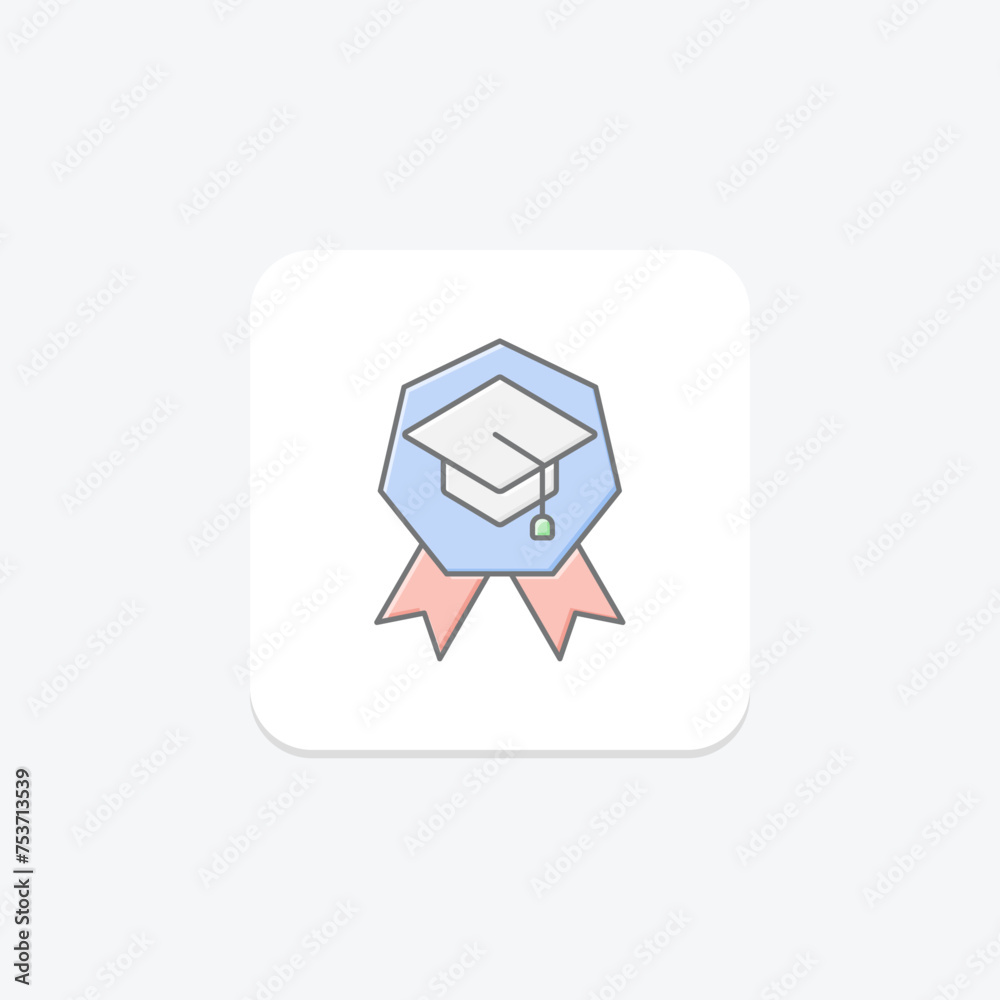 Education Success icon, success, achievement, accomplishment, progress ...