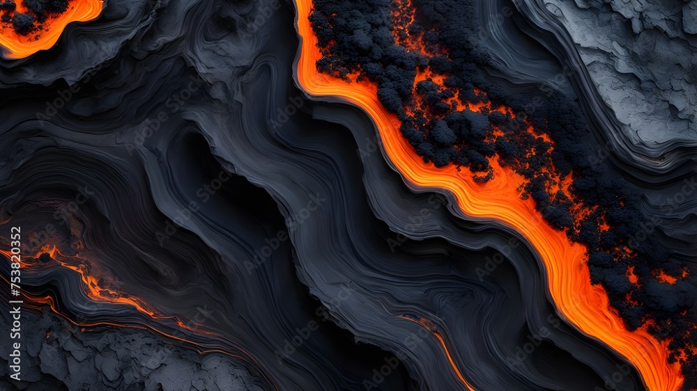 Firescape Symphony: Captivating Fire Spark and Flame Abstract ...