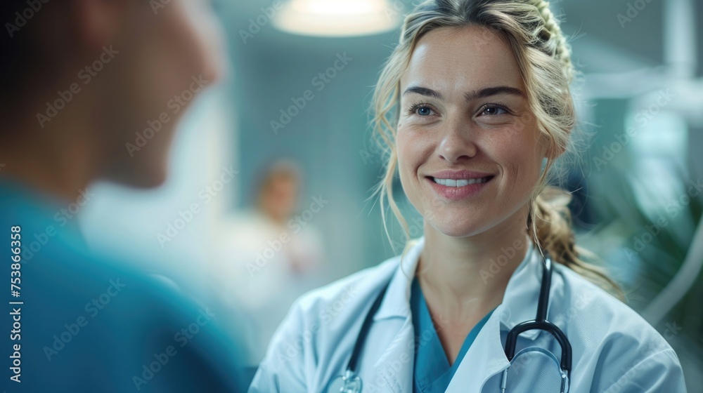 A dermatology nurse preparing a biopsy procedure for a suspicious skin ...