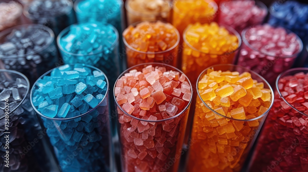 Color photo of a biodegradable material substitute reducing plastic ...