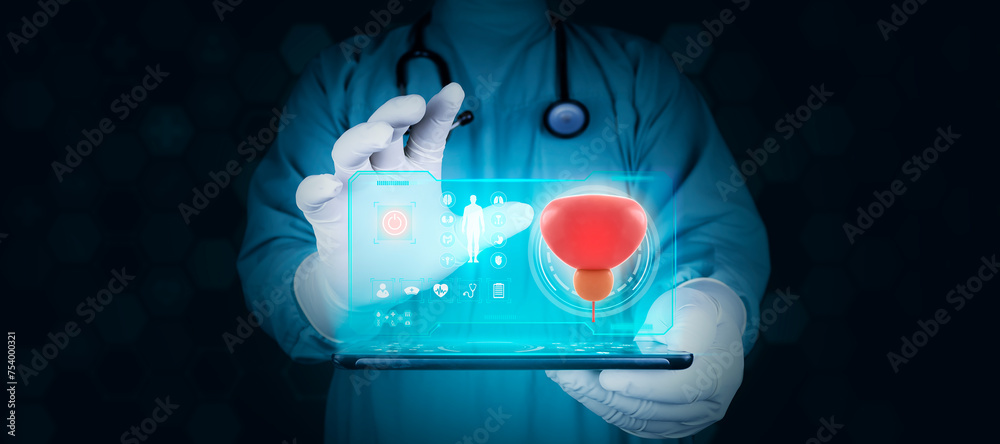 Concept of technological development in urology. The Doctor analyzes ...