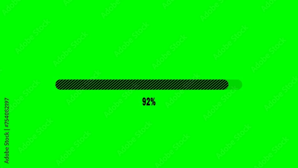 "Simple Loading Progress Bar Animation: Implementation and Design Guide." vídeo do Stock | Adobe ...