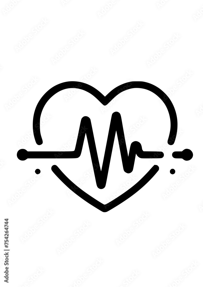 Heartbeat Svg, Heartbeat Clipart, Heartbeat Cricut, Heartbeat Cut file ...