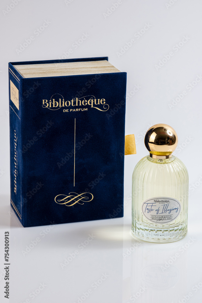 Kiev Ukraine 5 March 2024: Bibliotheque de Parfum Ukrainian perfume ...