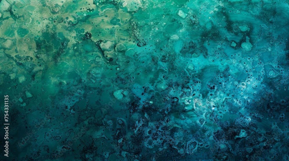 Turquoise to Deep Sea Green - An aquatic gradient with a coral reef ...