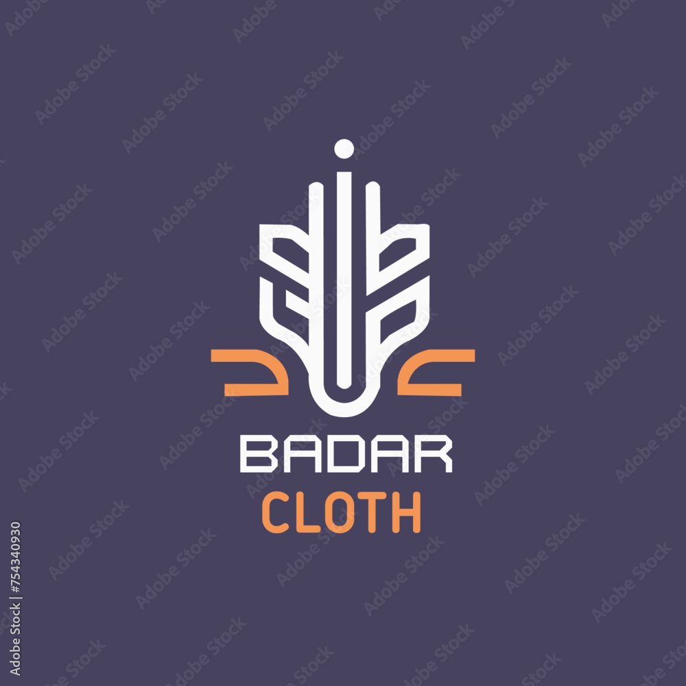 BADAR CLOTHES logo design, logo design, minimalist logo, unique logo ...