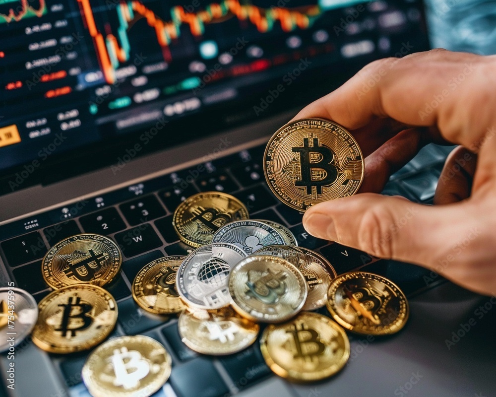 Refined digital currency platforms Stock Illustration | Adobe Stock