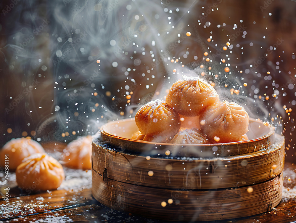 An Image of Dim Sum. Delicious dim sum photography, explosion flavors ...