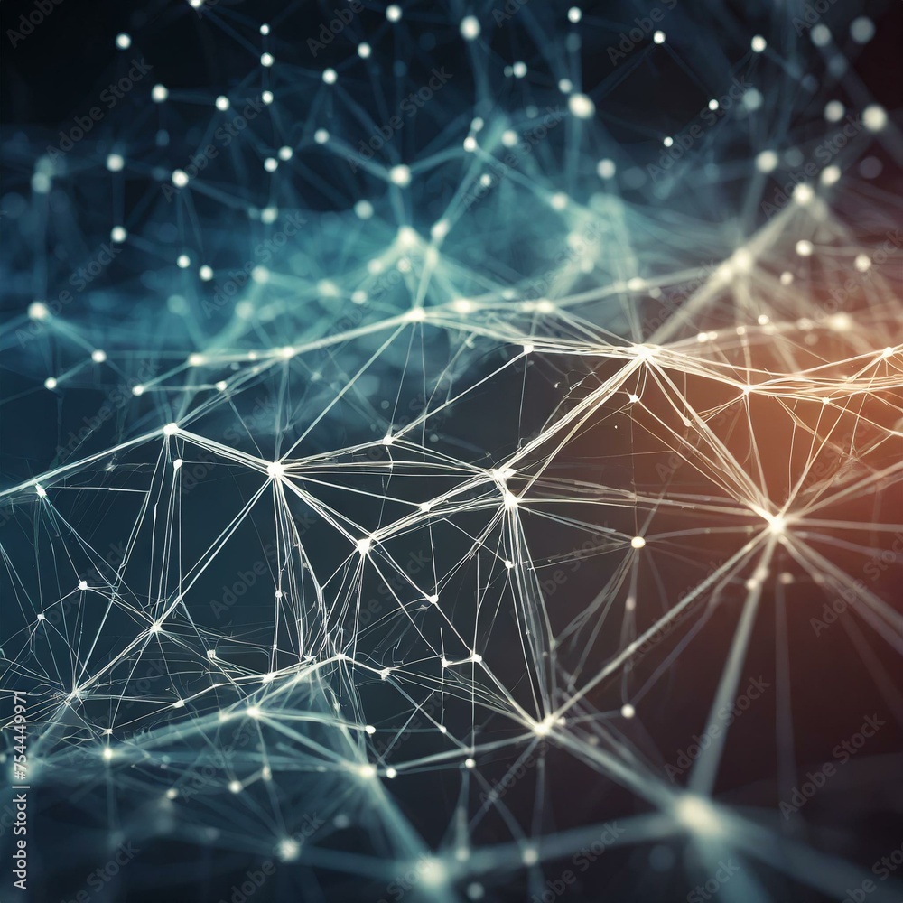 Weaving AI Threads: Exploring the Connected World of Artificial Intelligence Stock Illustration ...