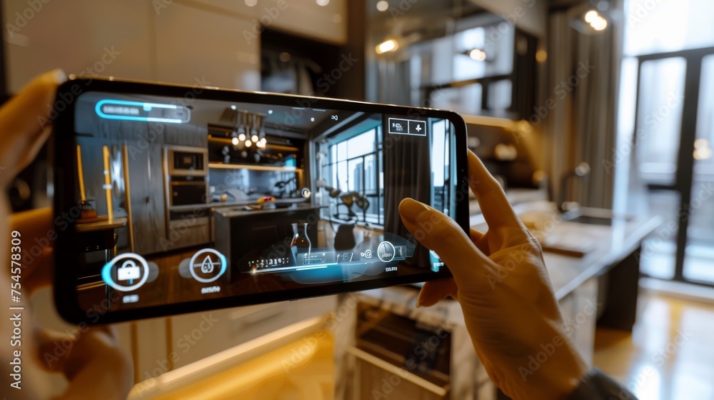 images that demonstrate interactive features of products, such as a ...